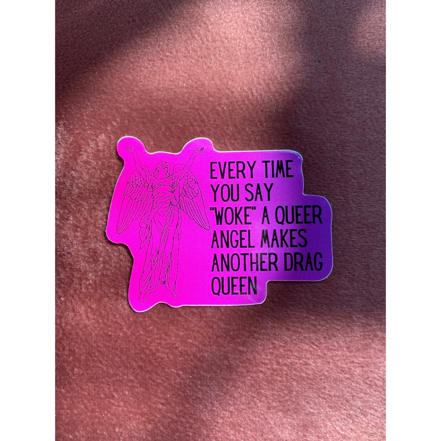 Woke Queer Angel Drag Queen Sticker – GetBullish Wholesale and Bulk Woke Queer Angel Drag Queen Sticker – GetBullish Wholesale and Bulk